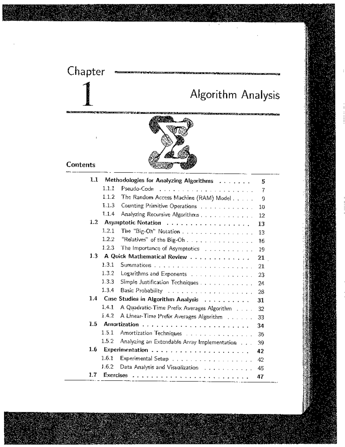 Chap1 - wef;lkwlefjlk - Chapter 1 Algorithm Analysis Contents 1 ...