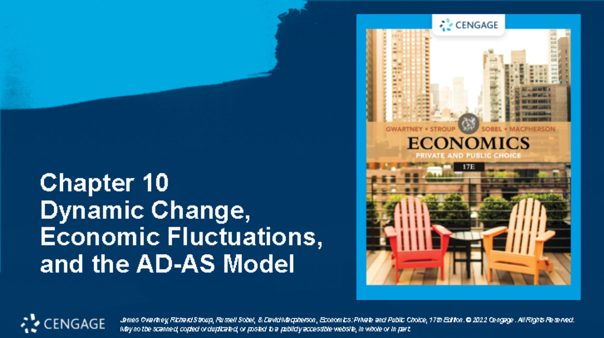 EC103 Chapter 14 - Professor Sean Keehan - Chapter 10 Dynamic Change ...