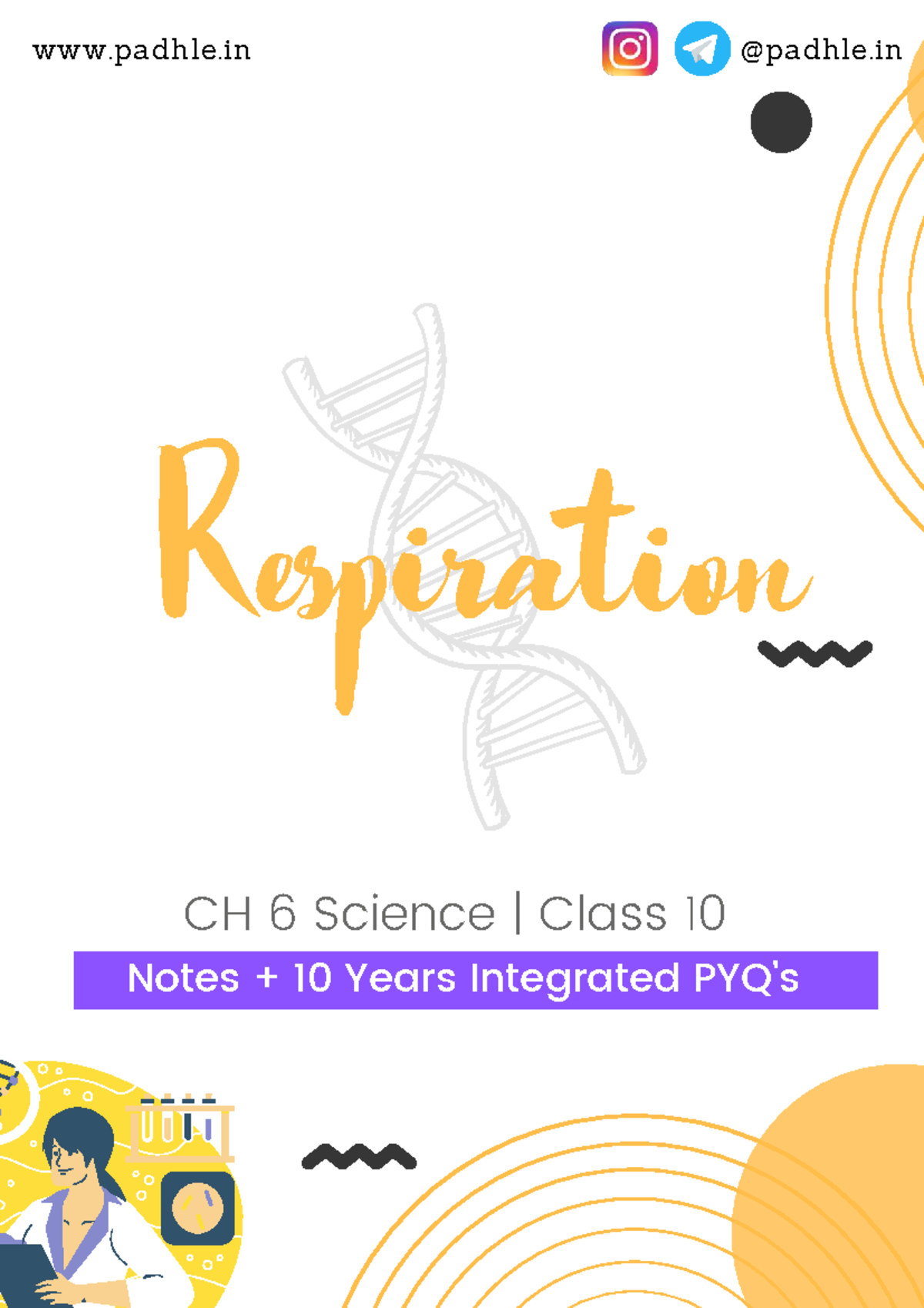Padhle 10th - Respiration (Life Processes) Notes - Respiration Notes ...