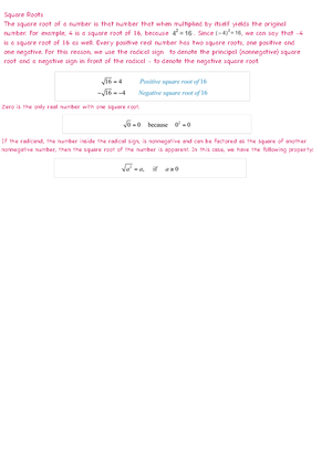 Multiply Radical Expressions - Multiplying Radical Expressions When ...