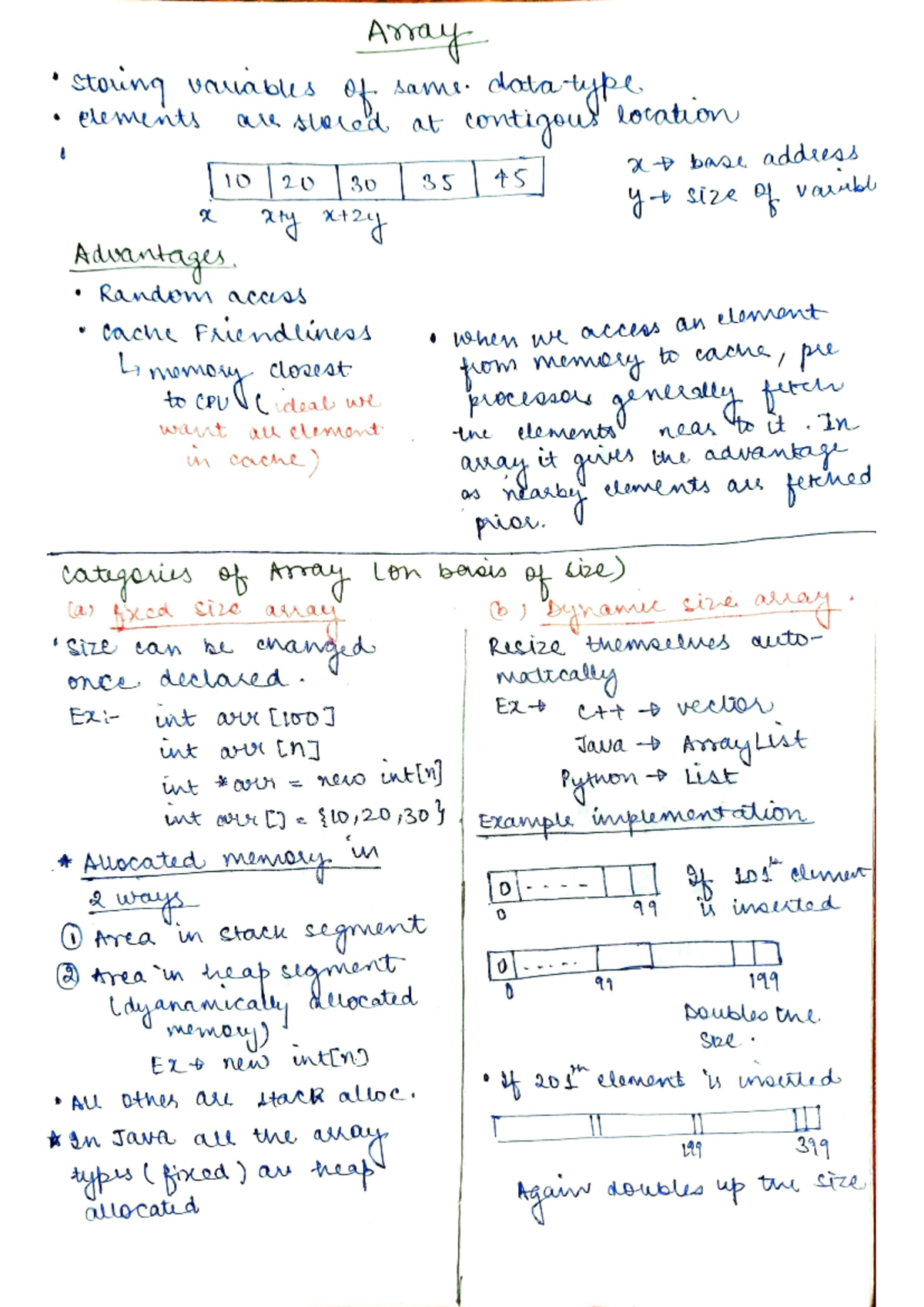 2. Array+Searching - B.tech - Studocu