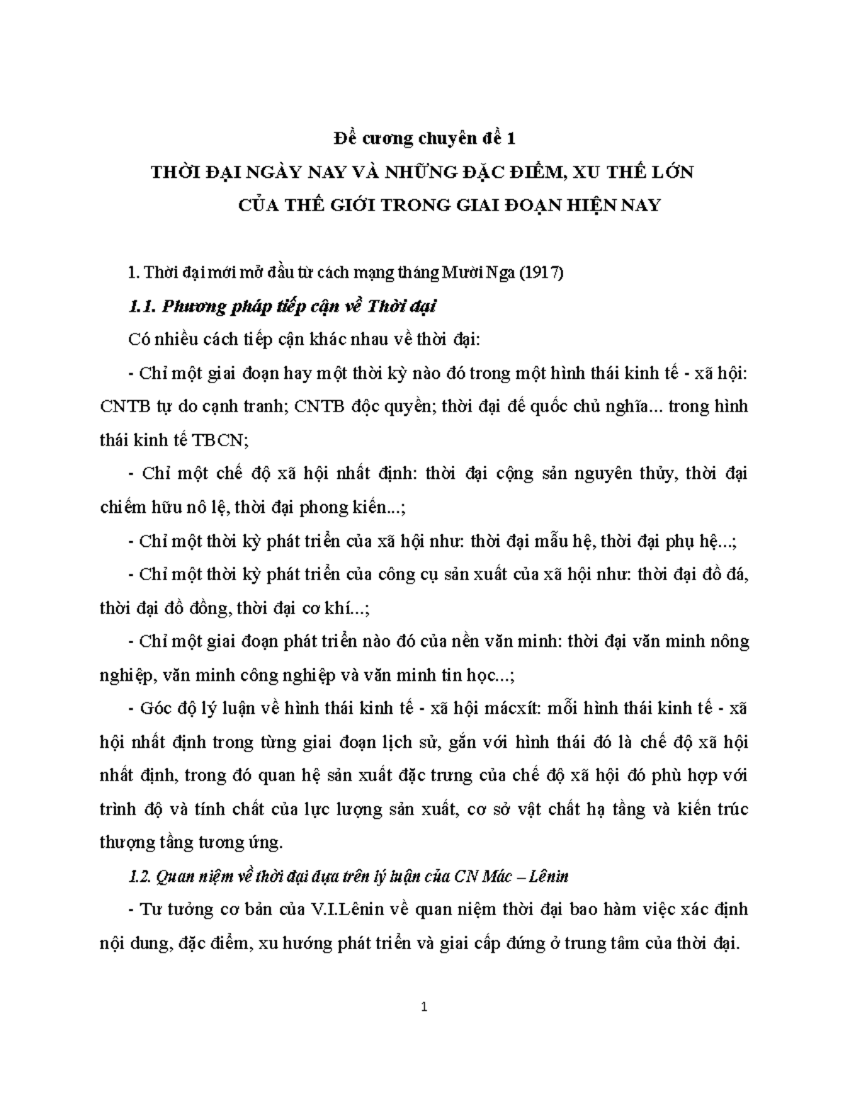 De cuong bai giang CSDN cua VN khoa quan he quoc te - Đề cương chuyên ...