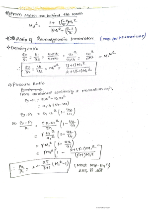 Compressible-Numerical-Praphul-Final - Compressible Aerodynamics - Studocu