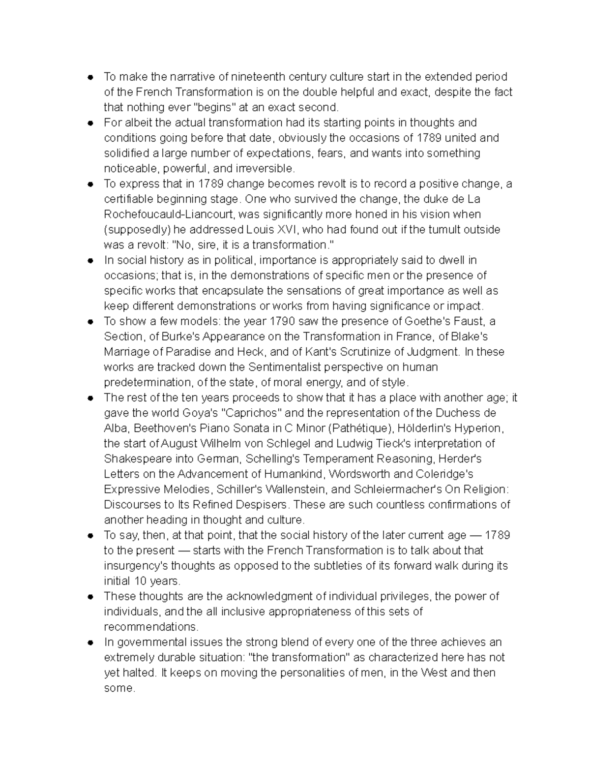 Romanticism and Realism - To make the narrative of nineteenth century ...