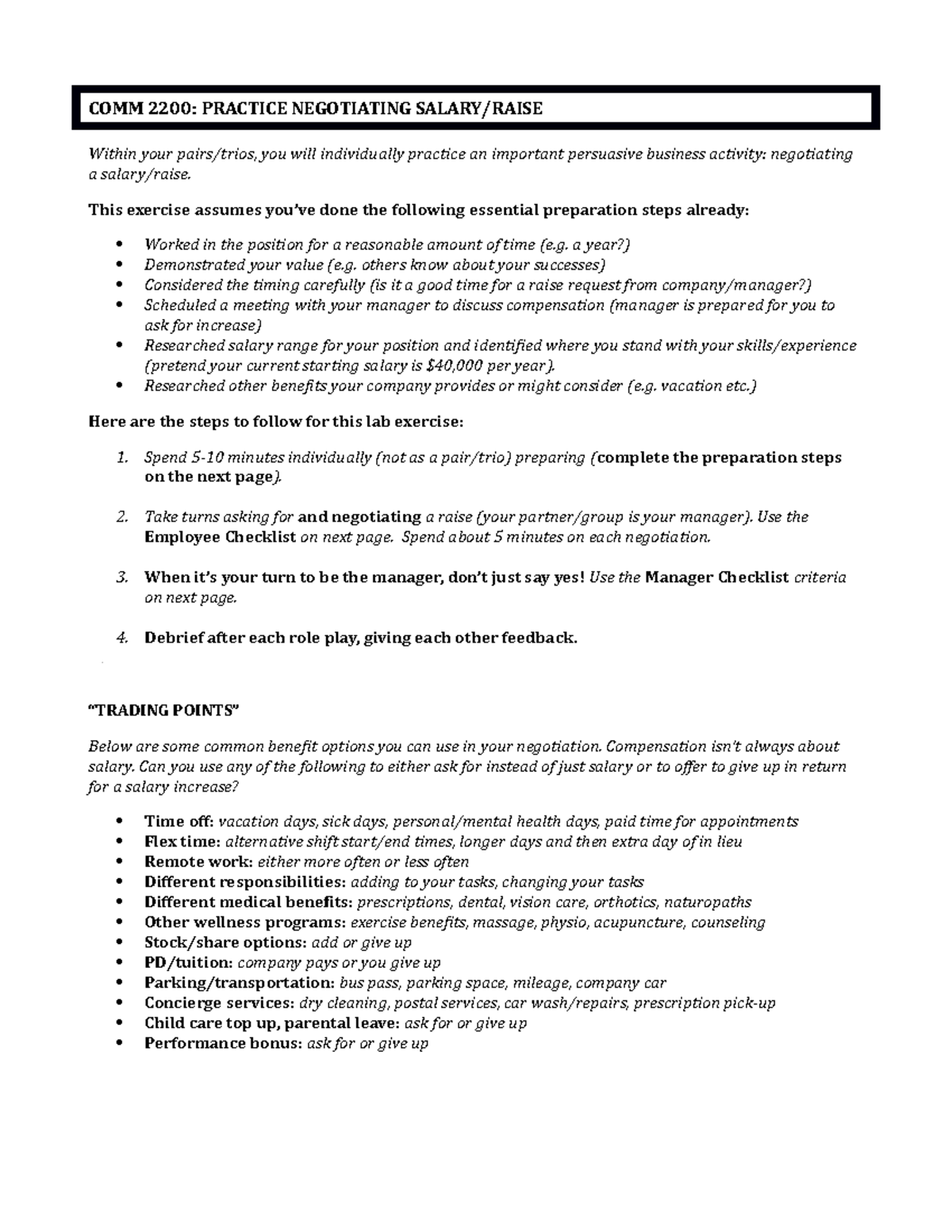 Salary Negotiation Raises Lab Exercise COMM 2200 PRACTICE salary-negotiation-raises-lab-exercise-comm-2200-practice