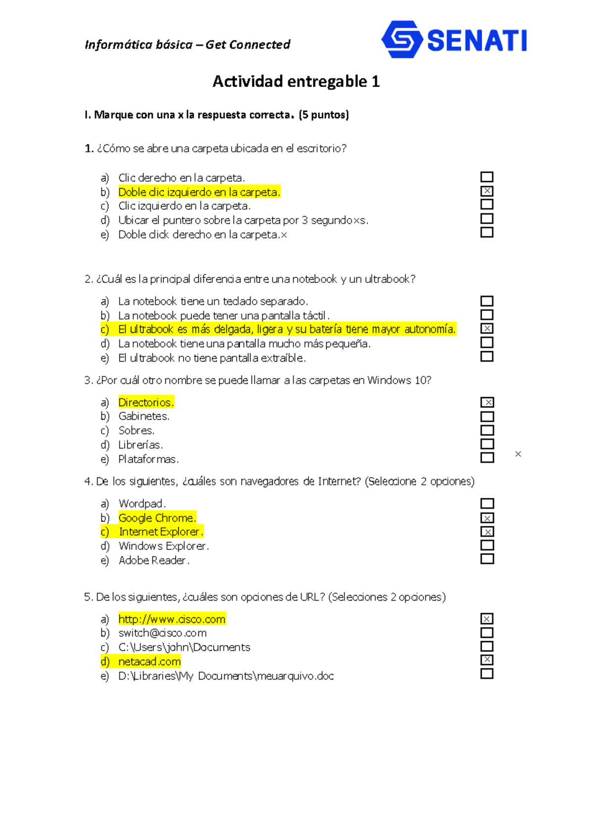 Entregable 1 - Informatica Basica - Informática básica – Get Connected Actividad entregable 1 I ...