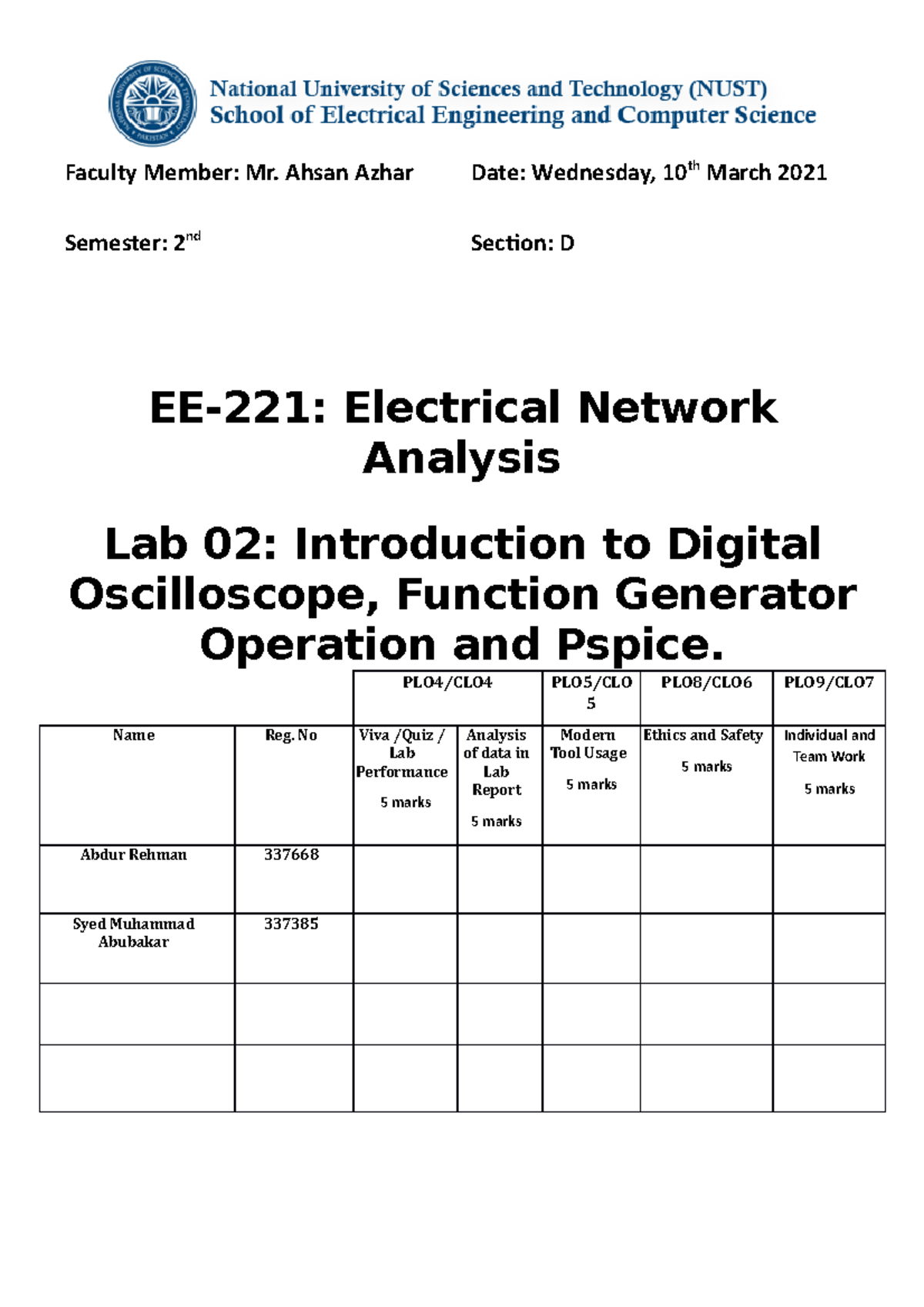 ENA LAB 02 final - image - electrical network analysis lab reports ...
