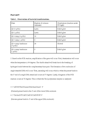 BIOL 113 Lab Manual Spring 2023 - BIOL 113 General Biology II ...