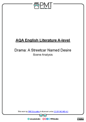 AStreetcar Named Desire Character Study Sheets-1 - A Streetcar Named ...