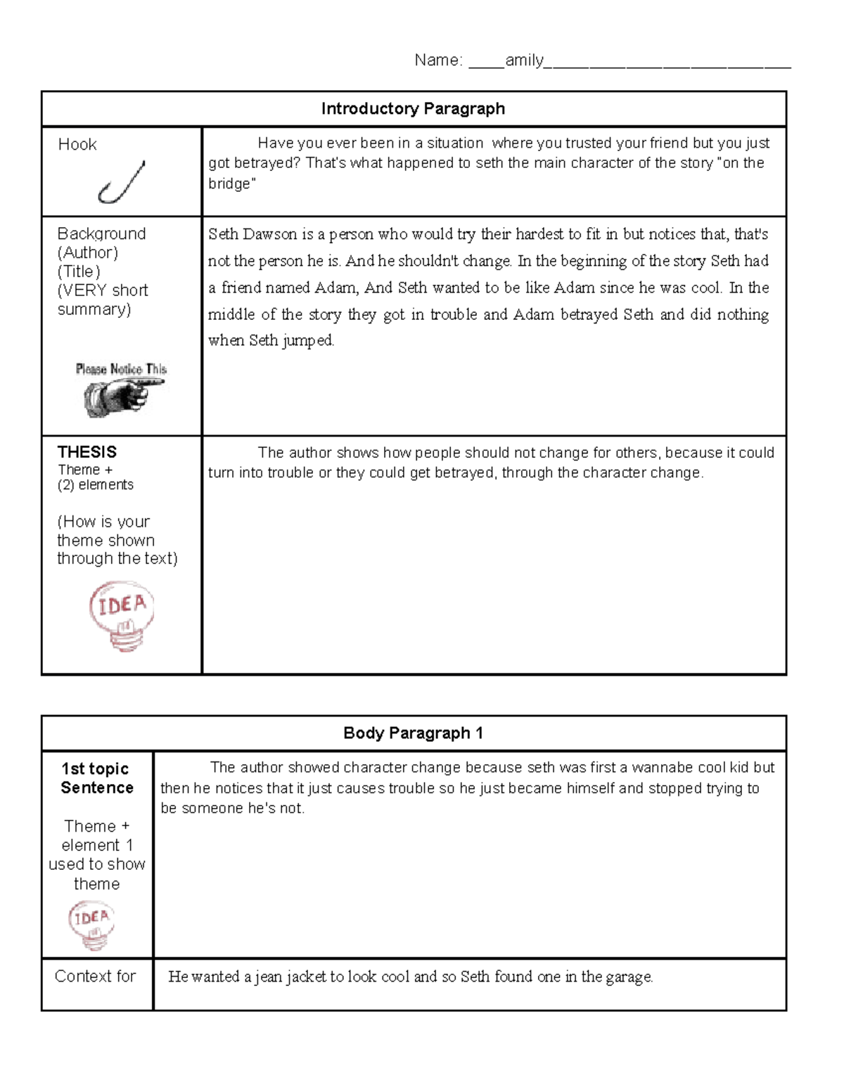 Amily Gonzalez - Drafting Doc - Name: amily ...