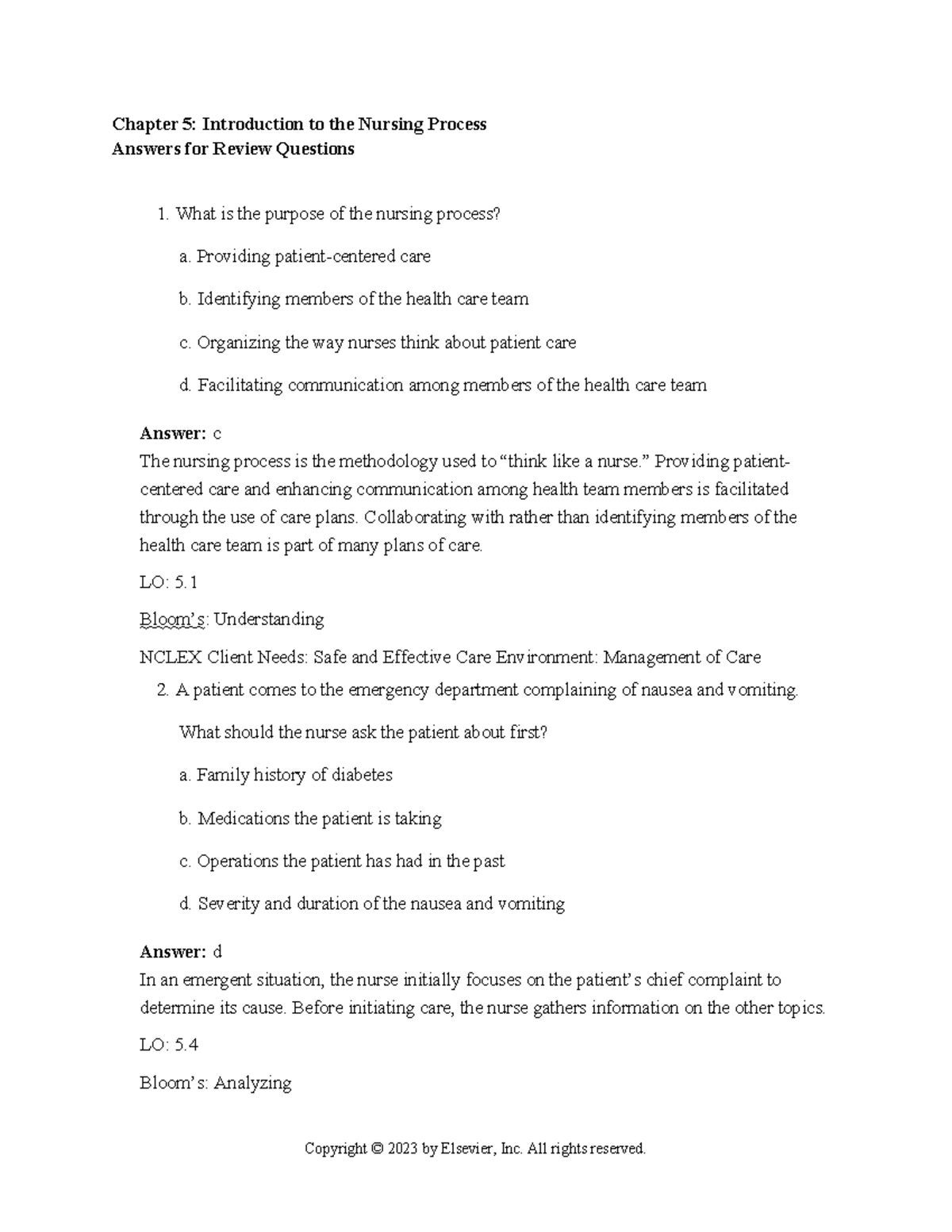 Chapter 005 - Practice questions - Chapter 5: Introduction to the ...
