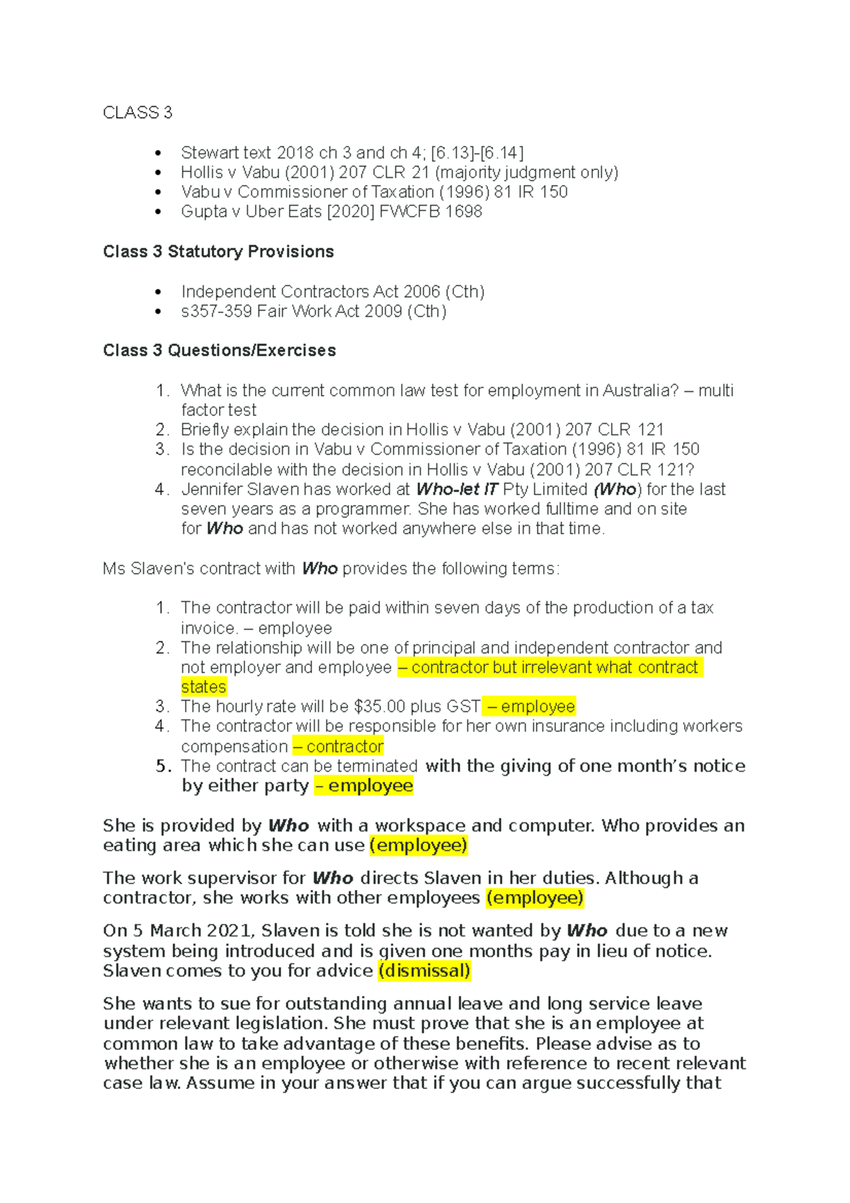Class 3 - notes from lecture - CLASS 3 Stewart text 2018 ch 3 and ch 4 ...