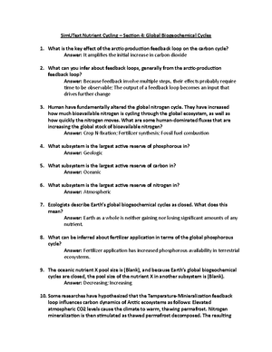 Biogeography – Section 1- Species Richness and the Extinction Crisis ...