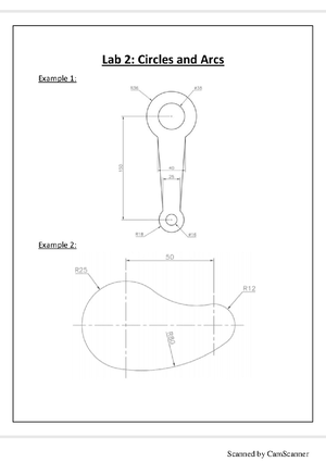 Autocad lab 1- lab 7 - LAB MANUAL Fall 2022/ Introduction : Computer ...
