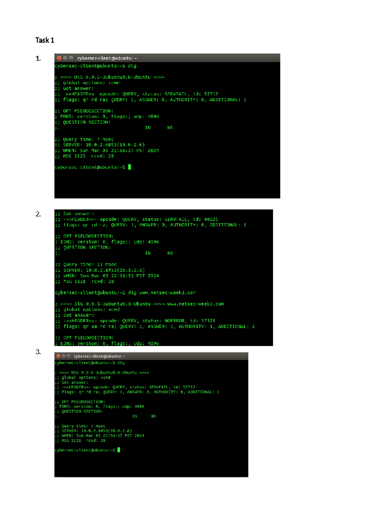 tutorial 2 week 2 - Task 1 1. 2. 3. Task 2 2. 3. 6. 7. - Studocu