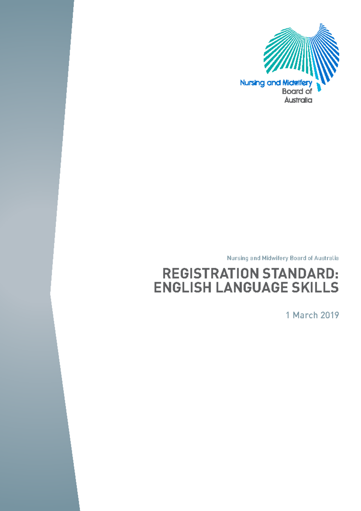 NMBA-Registration-standard-English-language-skills final - 1 March 2019 ...