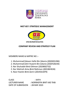 individual assignment mgt 162 - FACULTY OF BUSINESS AND MANAGEMENT ...