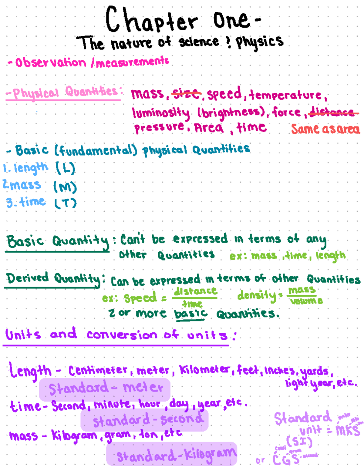 Physics I chapter 1 - ChapterOne- The nature of science : physics ...