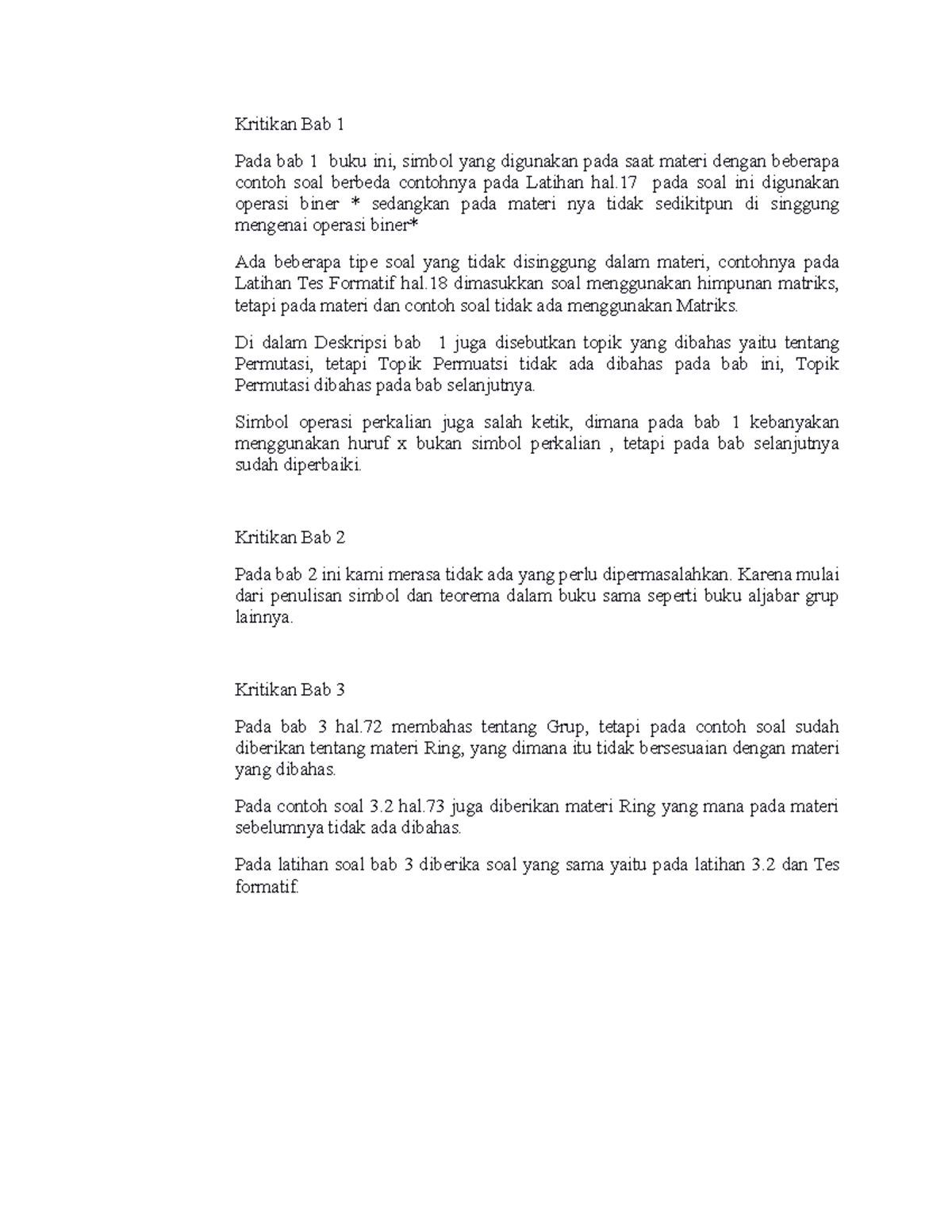 Kritikan Bab 1,2,3 - En struktur över kredit- och exekutionsrätten - Kritikan Bab 1 Pada bab 1 ...