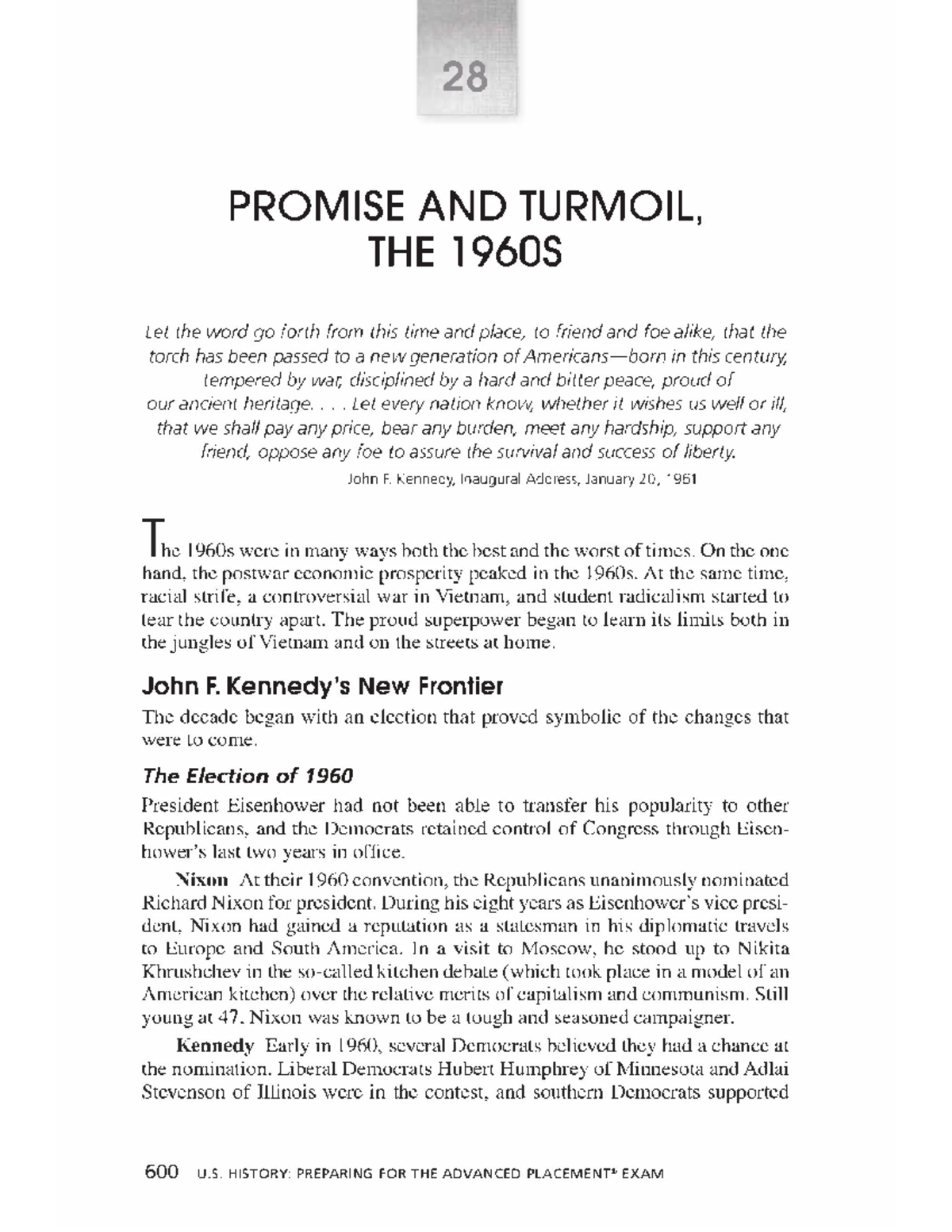 Ch 28 Promise & Turmoil - Studocu
