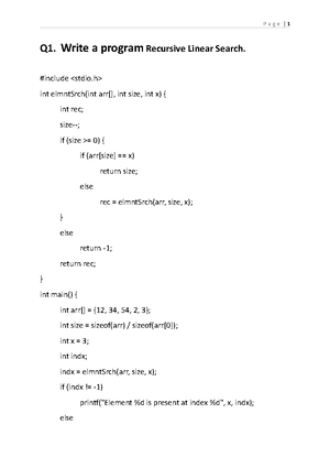 Decision tree - helpfull in exam - Design And Analysis Of Algorithm - Studocu