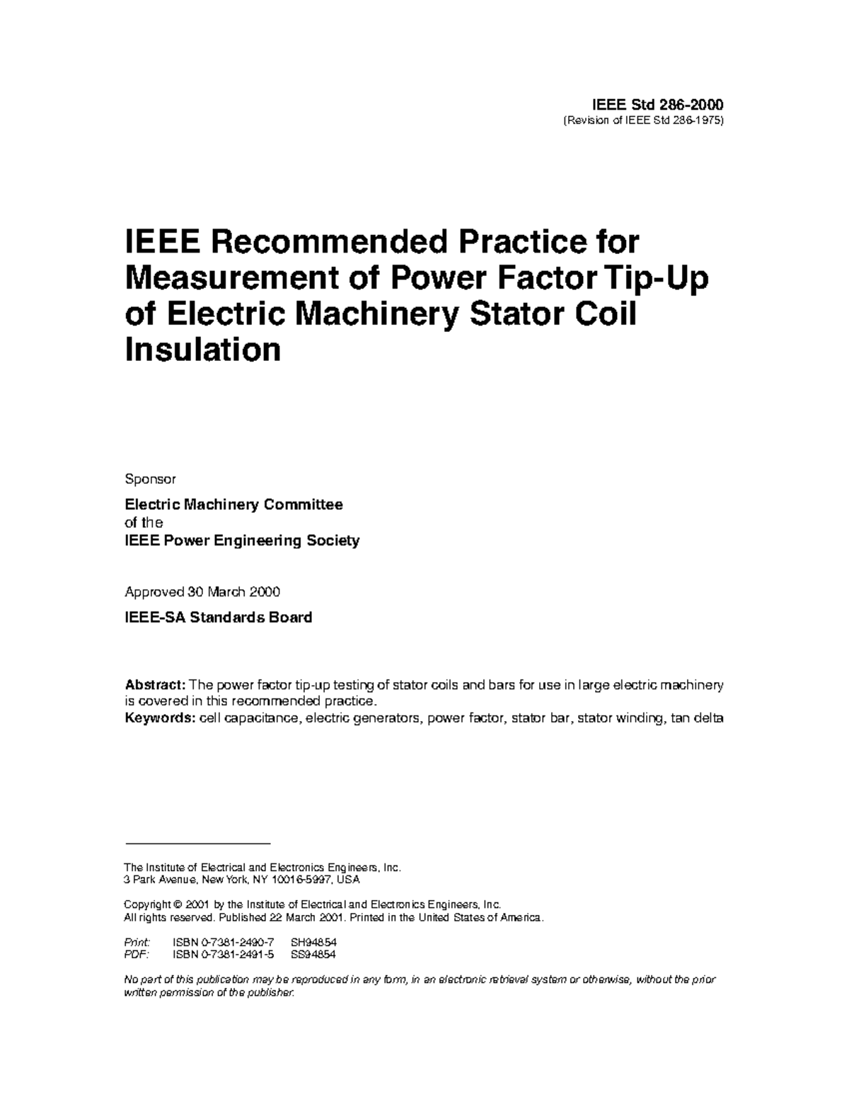 IEEE Std 286 2000 IEEE Recommended Pract - The Institute of Electrical ...