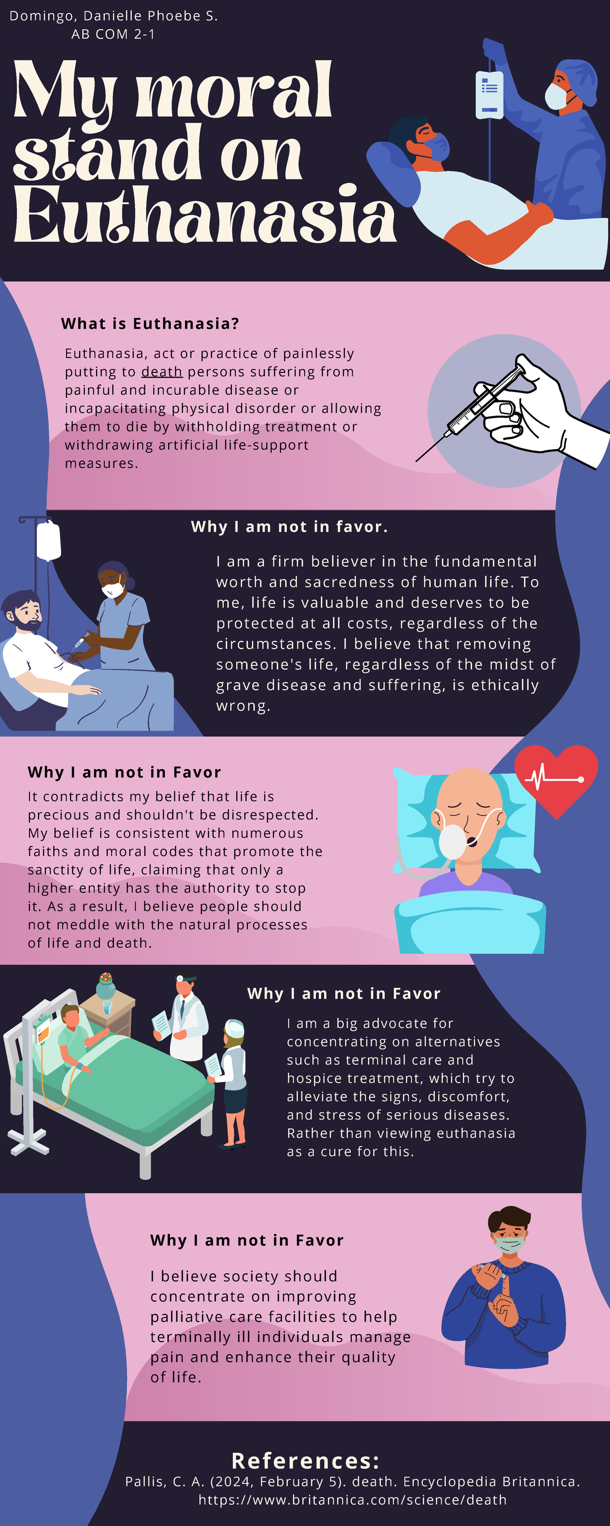 Ethics - wala - My moral stand on Euthanasia Euthanasia, act or ...