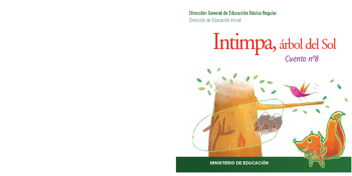 Intimpa arbol del sol - CUENTO - Intimpa, árbol del Sol Cuento nº ...