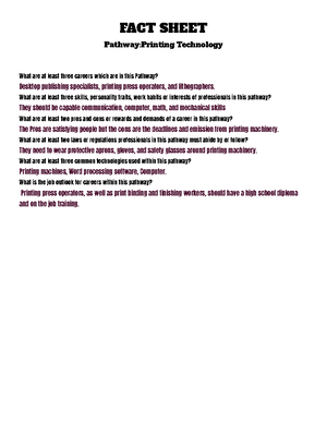 Copy of FACT Sheet 2 - Layout - FACT SHEET Pathway:Journalism and ...