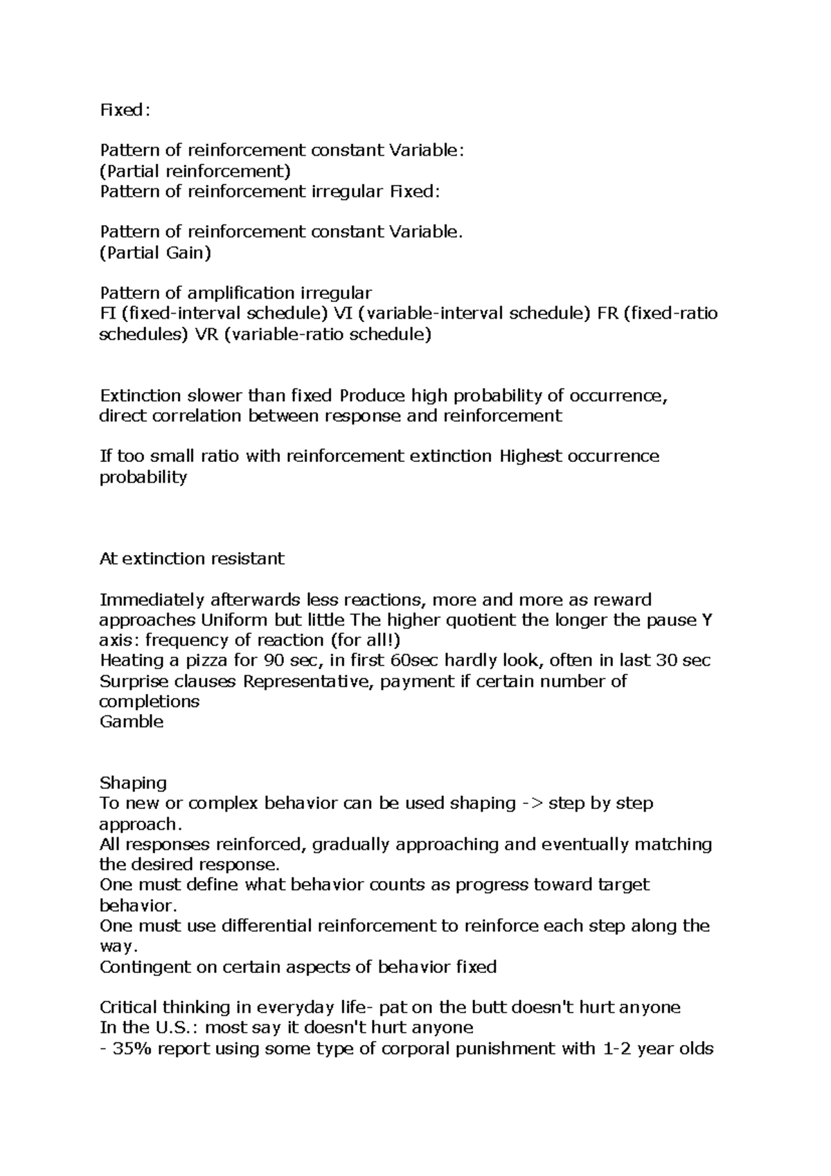 Fixed - Introduction To Cognitive Psychology - Fixed: Pattern of ...