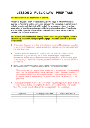 Lesson 4 - Public LAW Engage TASK - LESSON 4 – PUBLIC LAW – ENGAGE TASK ...