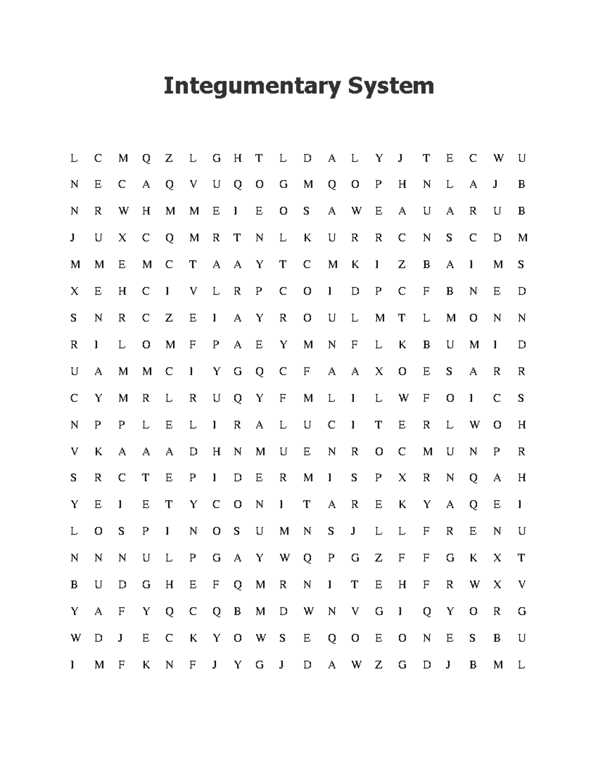 ]Integumentary System - Studocu