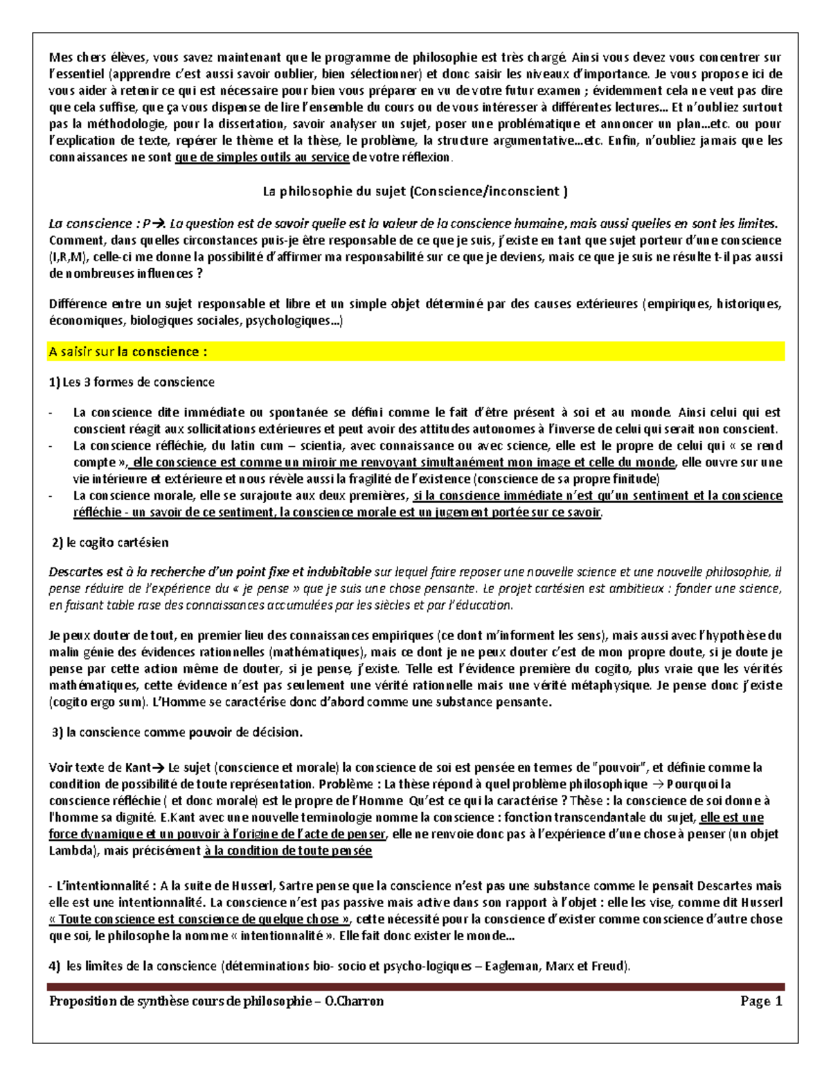 Fiches révision bac2021 - C - Mes chers élèves, vous savez maintenant ...