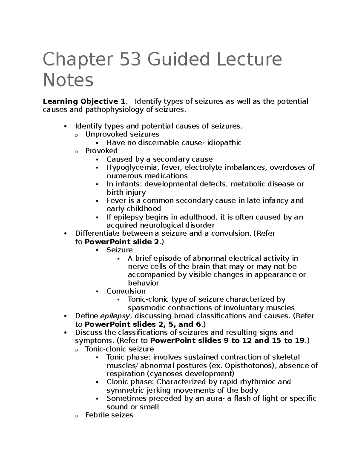 Chapter 53 Guided Lecture Notes - Chapter 53 Guided Lecture Notes ...