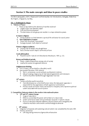 Handout 11 - Conflict Mapping - Handout - PCS101 Peace Studies I ...