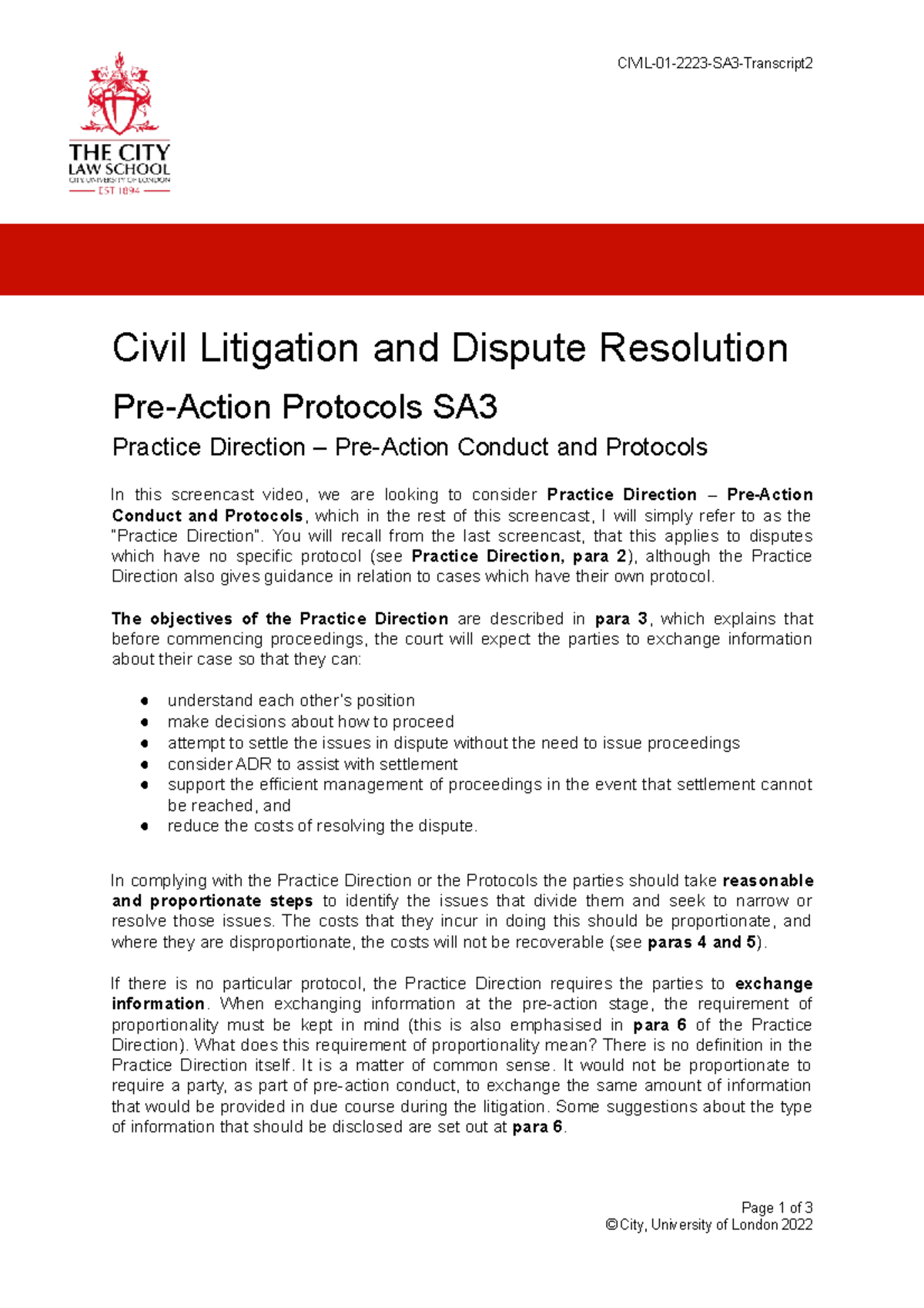 Civil 01 2223 SA3 Transcript 2 - CIVIL-01-2223-SA3-Transcript Civil ...