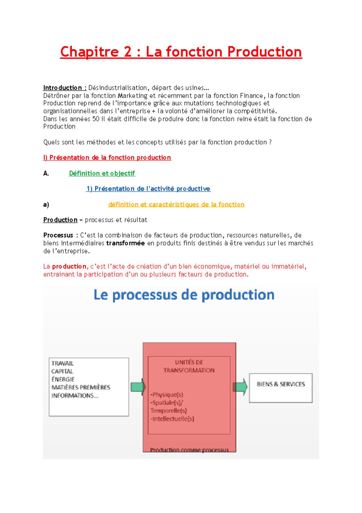 Chapitre 2 - Notes de cours semestre 1 - Chapitre 2 : La fonction ...