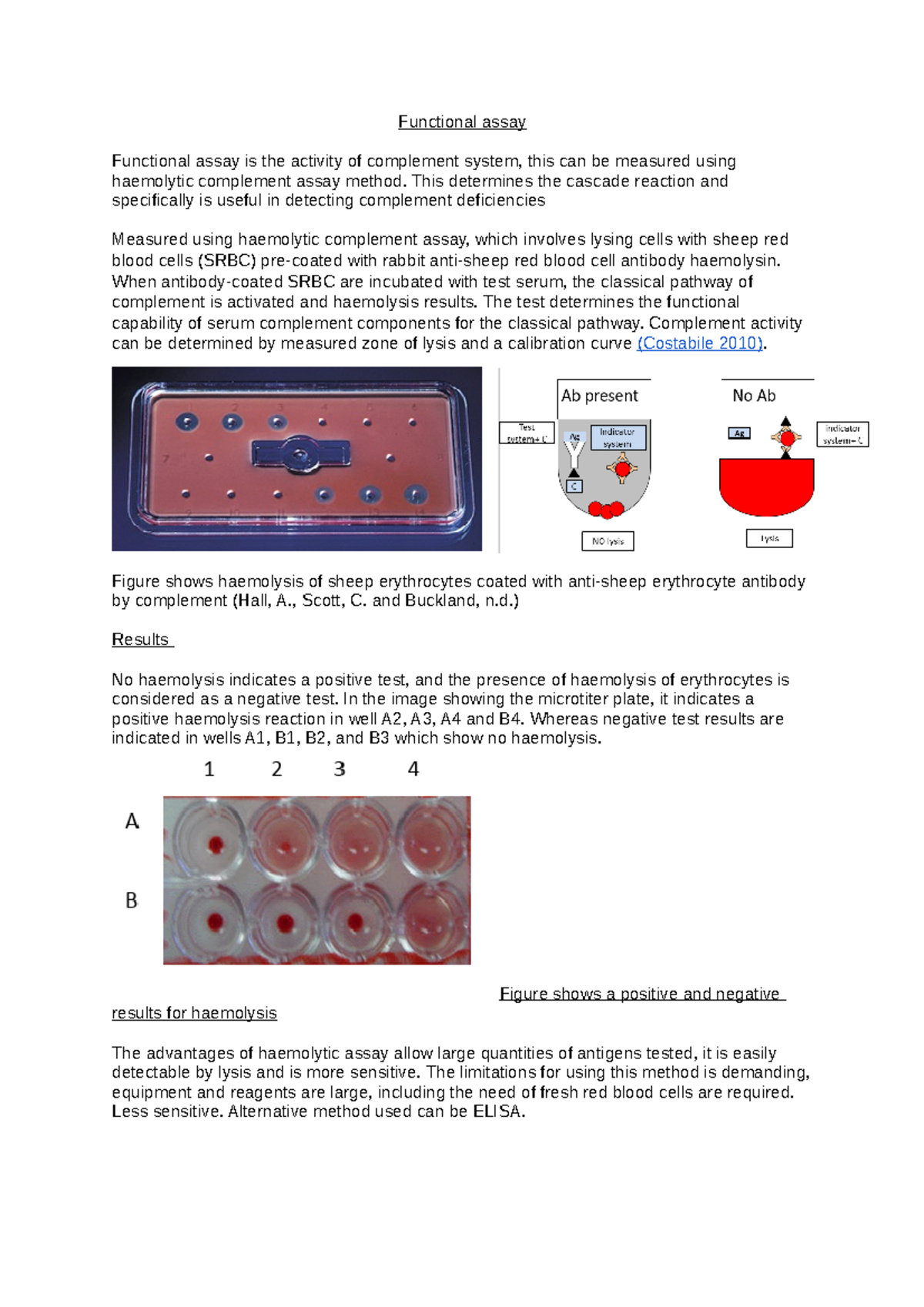 Functional assay notes - Functional assay Functional assay is the ...