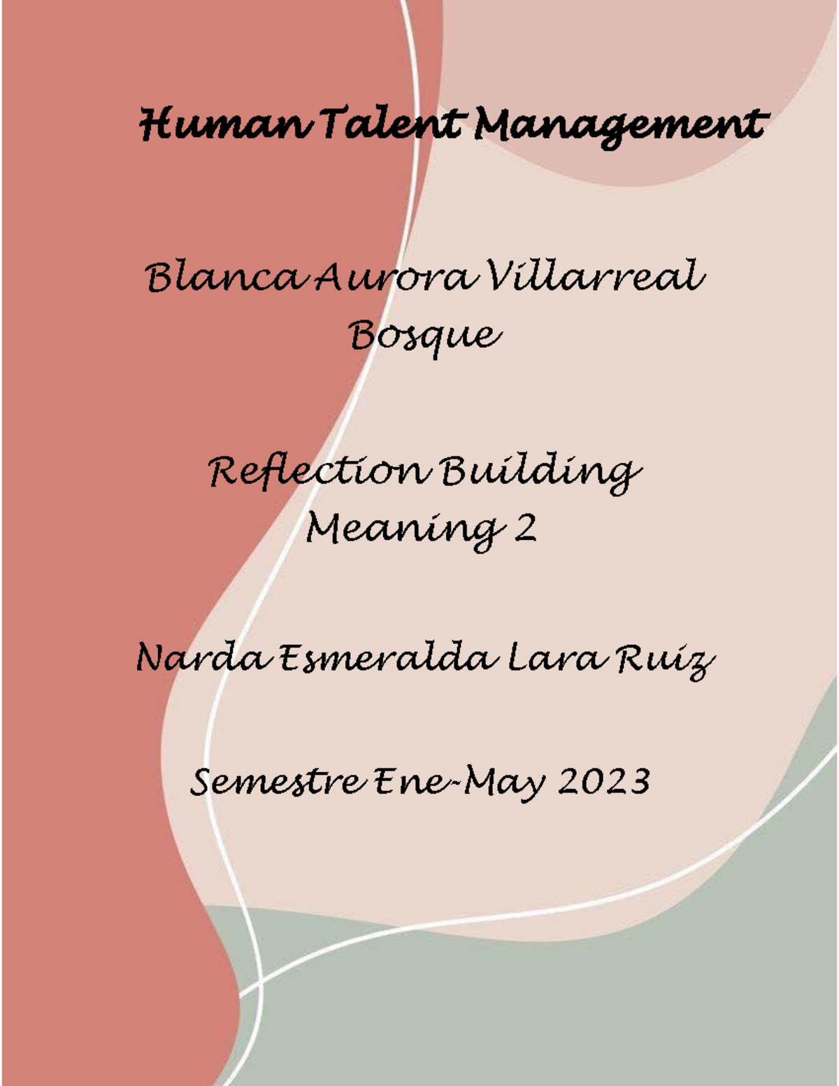 Comprension Lectura 2 - Administracion del talento humano - Human Talent Management Blanca ...
