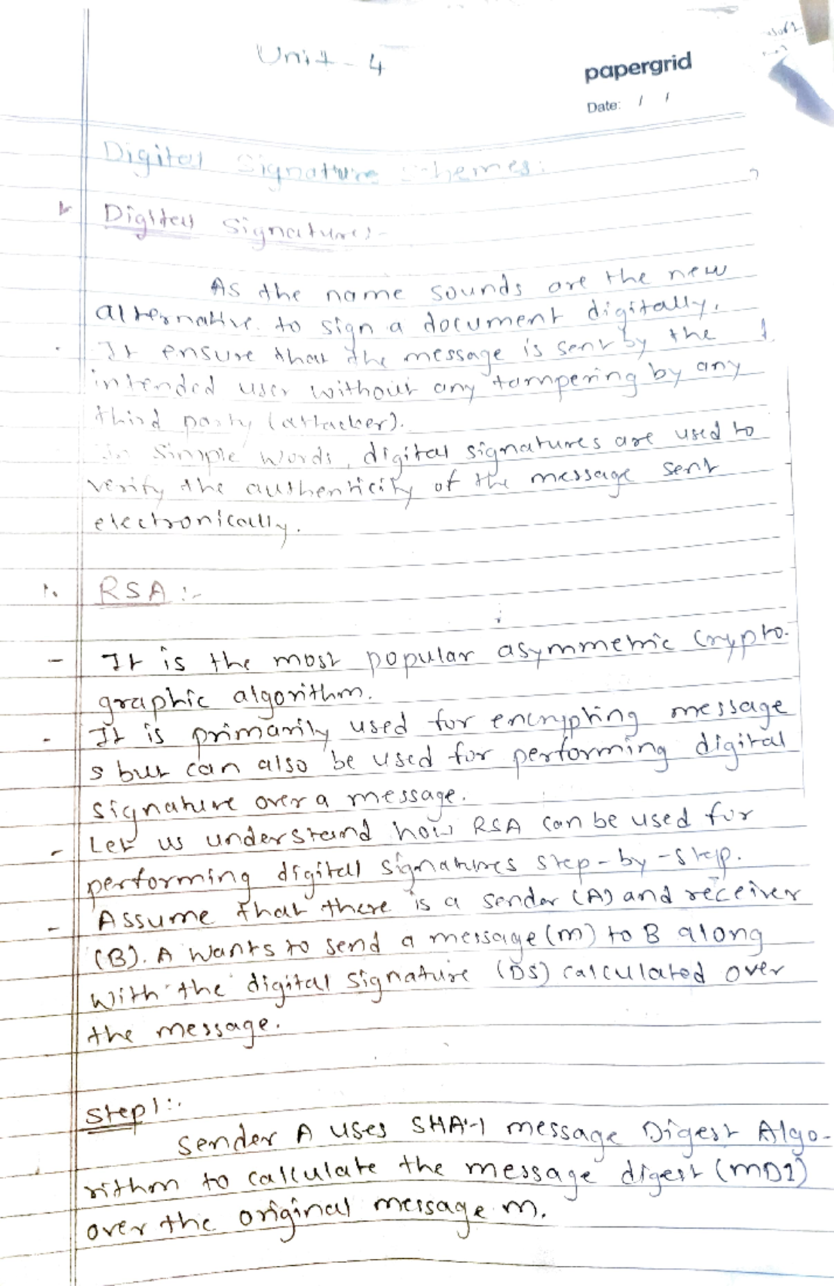 Unit no 4 - CSS chapter 4 notes - ####### Disited DistBeu sinehtn e ...