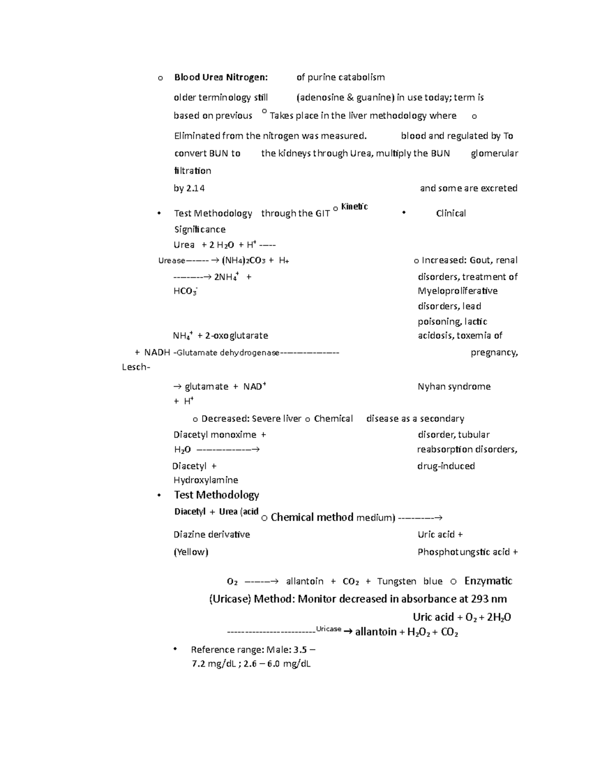 Blood Urea Nitrogen - blood and regulated by To convert BUN to the ...