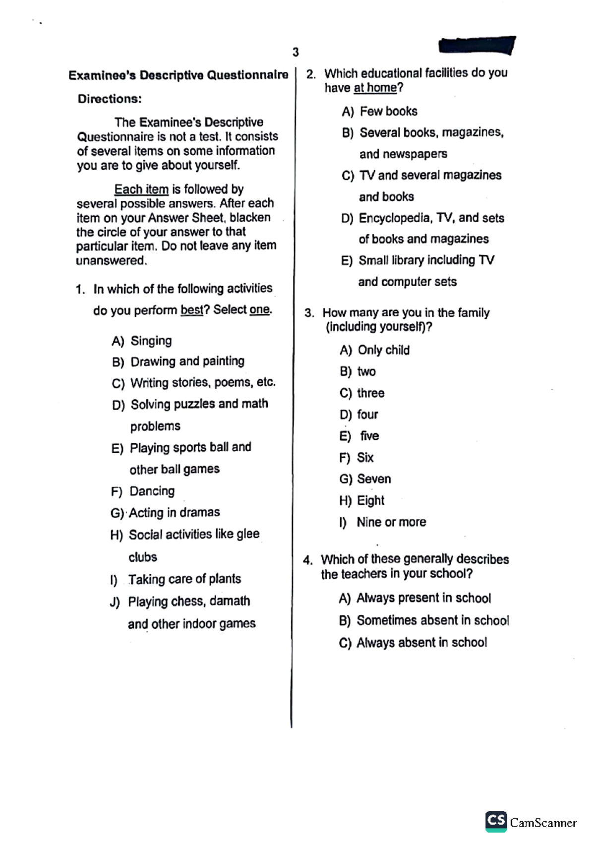 NAT-EDQ - Elementary Eduction - Studocu