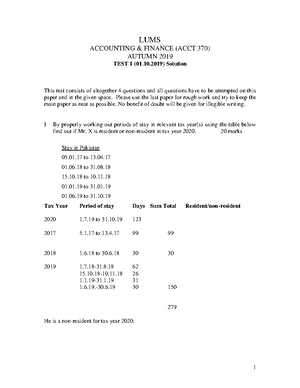 ACCT-370 Autumn- 2022 R - Huzaima Bukhari - ACCT-370– Applied Taxation ...