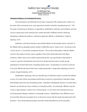 CJ 210 Module Five Assignment - Olive Correctional Complex, it is a ...