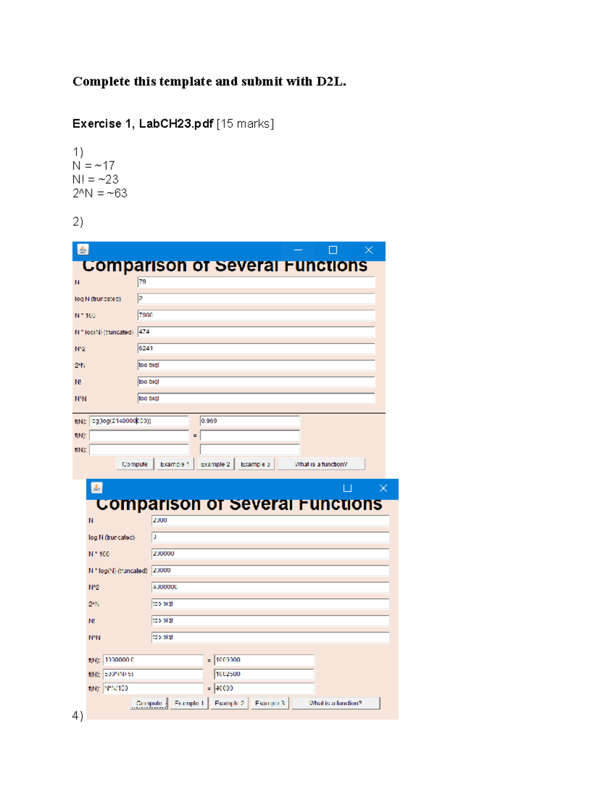 Lab 12 limits comp loop decision - Complete this template and submit ...