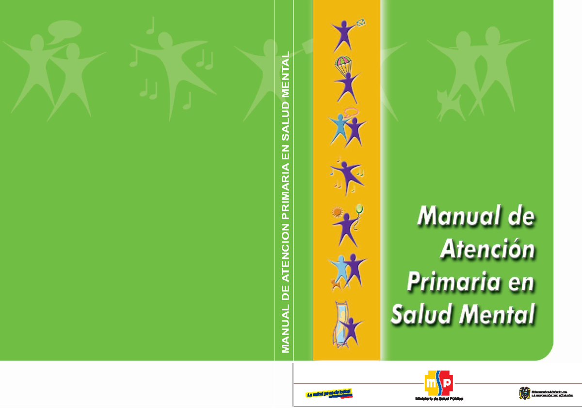 Manual Atencion Primaria EN Salud Mental - MANUAL DE ATENCION PRIMARIA EN SALUD MENTAL MANUAL DE ...
