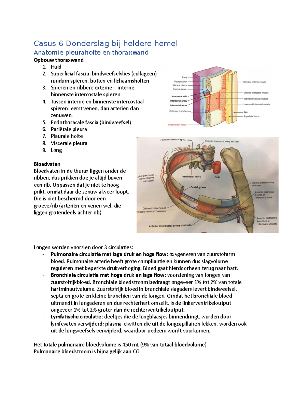 Casus 6 Donderslag bij heldere hemel - Huid 2. Superficial fascia ...