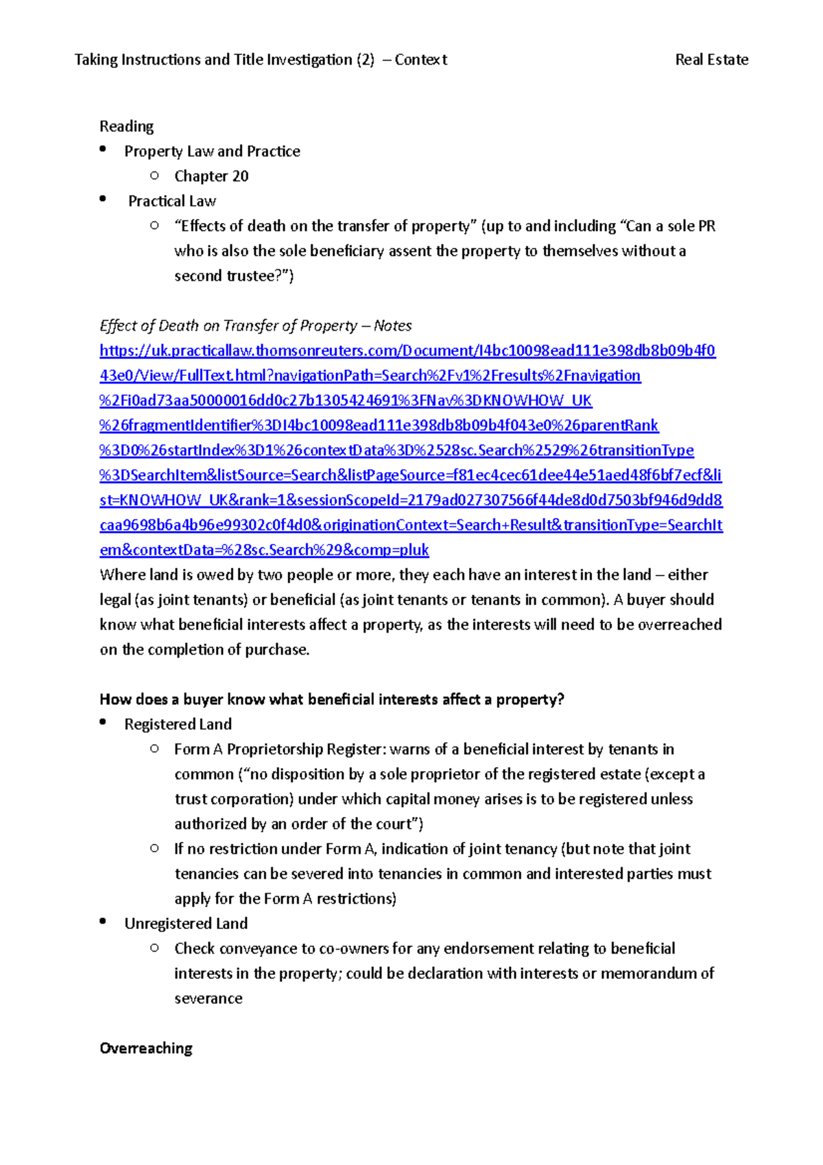 Taking Instructions Title Investigation Taking Instrucions And