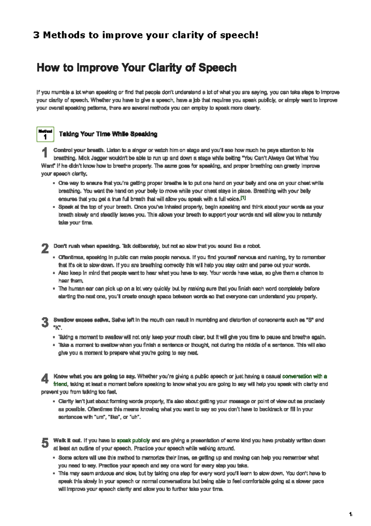 3 ways to improve your voice - Audit & Assurance - 3 Methods to improve ...