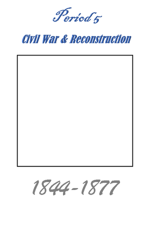 Period 9 apush workbook - 1980-Present